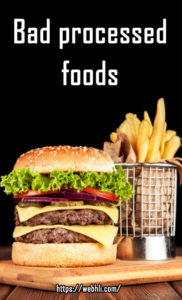 Bad processed foods | Healthy Lifestyle