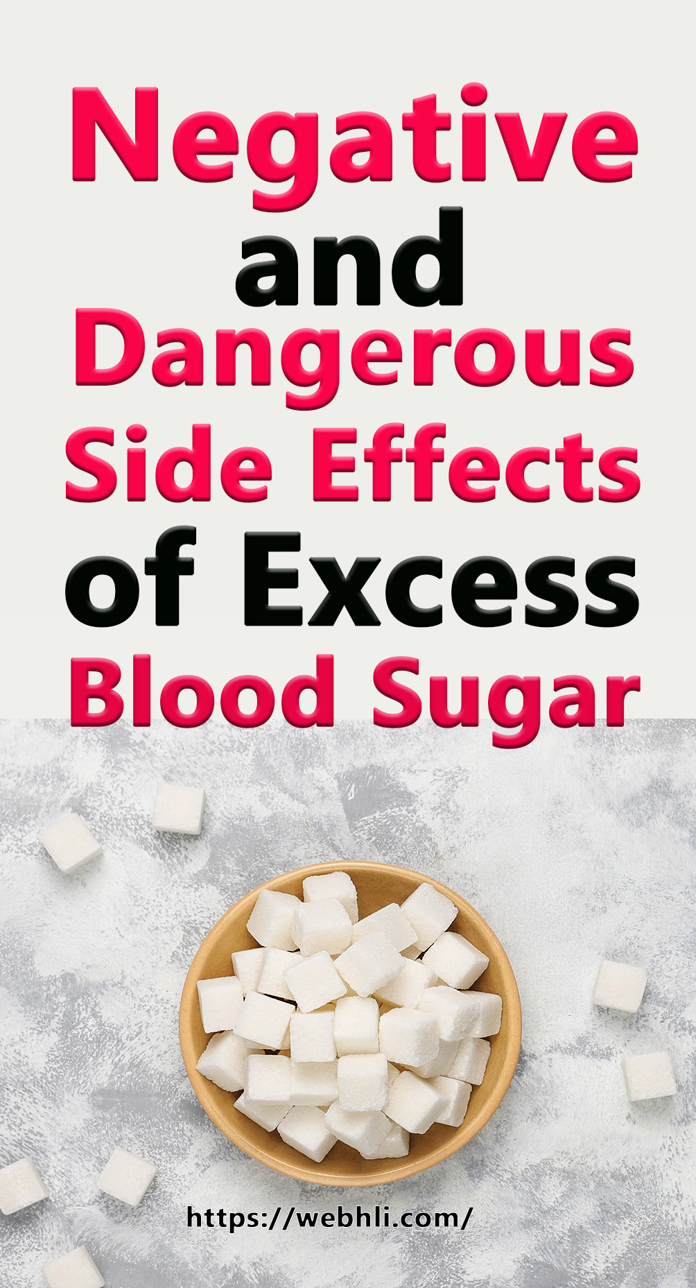Negative And Dangerous Side Effects of Excess Blood Sugar | Healthy ...