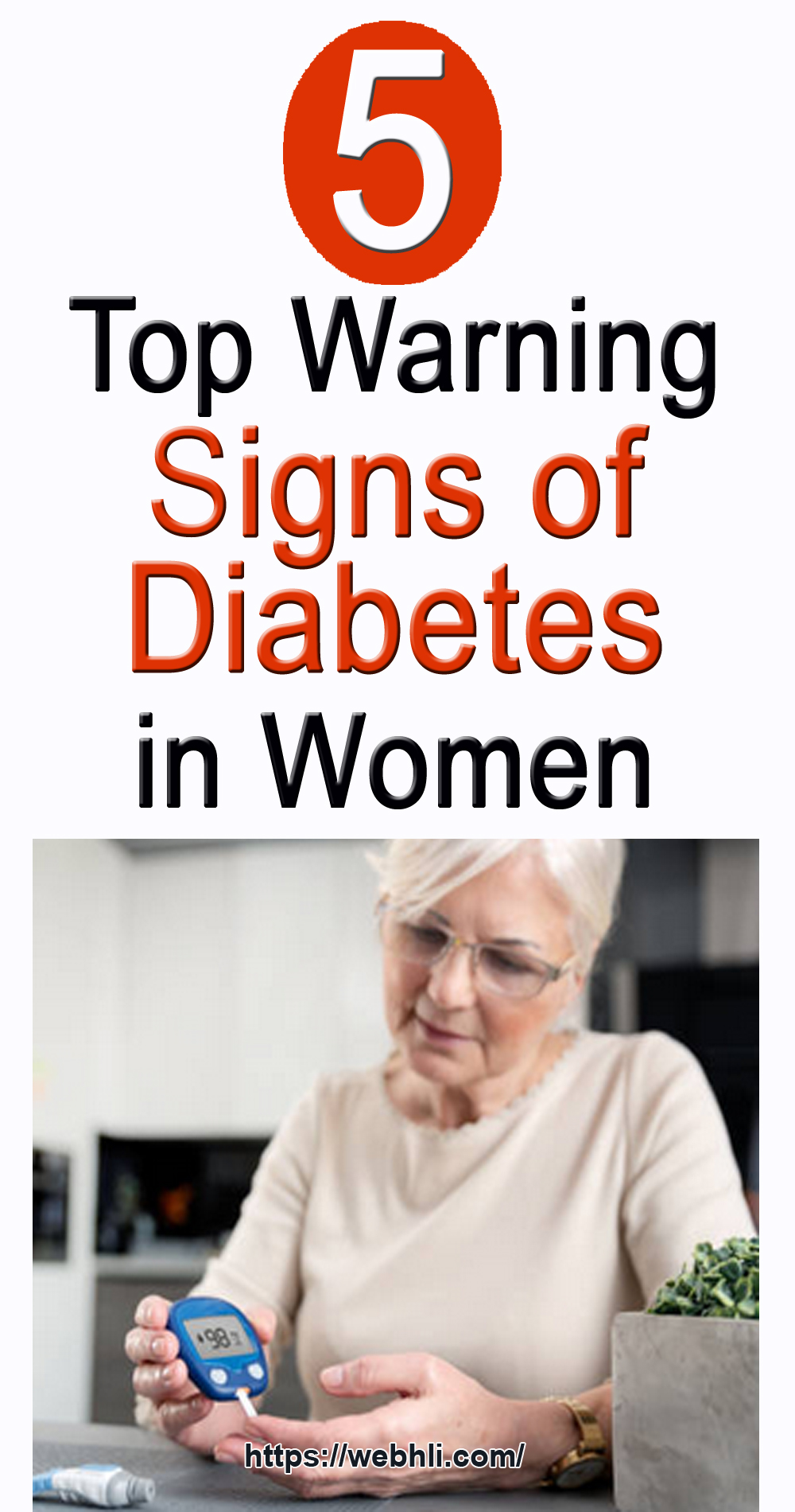 5 Top Warning Signs of Diabetes in Women | Healthy Lifestyle