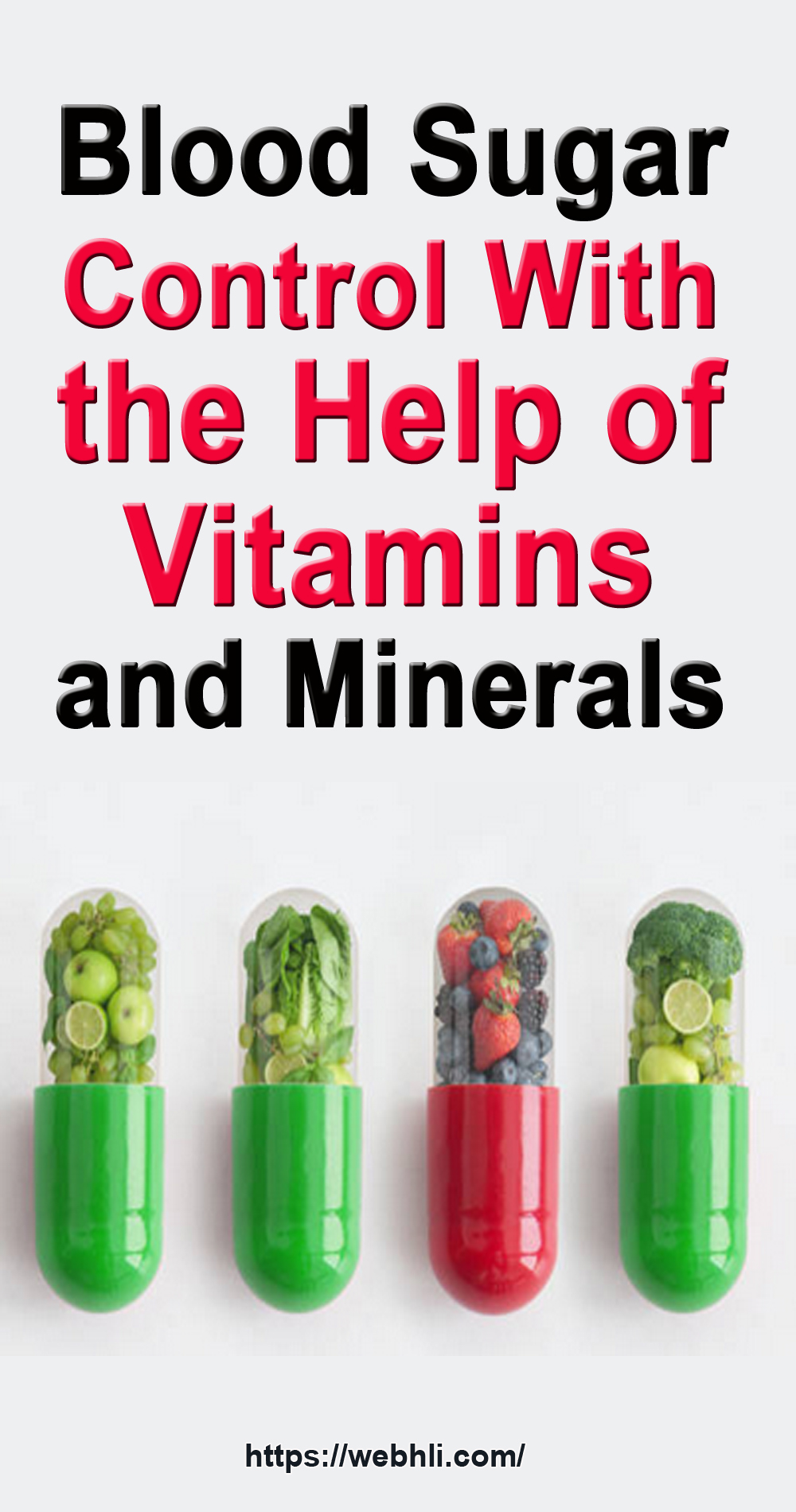 Blood Sugar Control With the Help of Vitamins and Minerals | Healthy ...