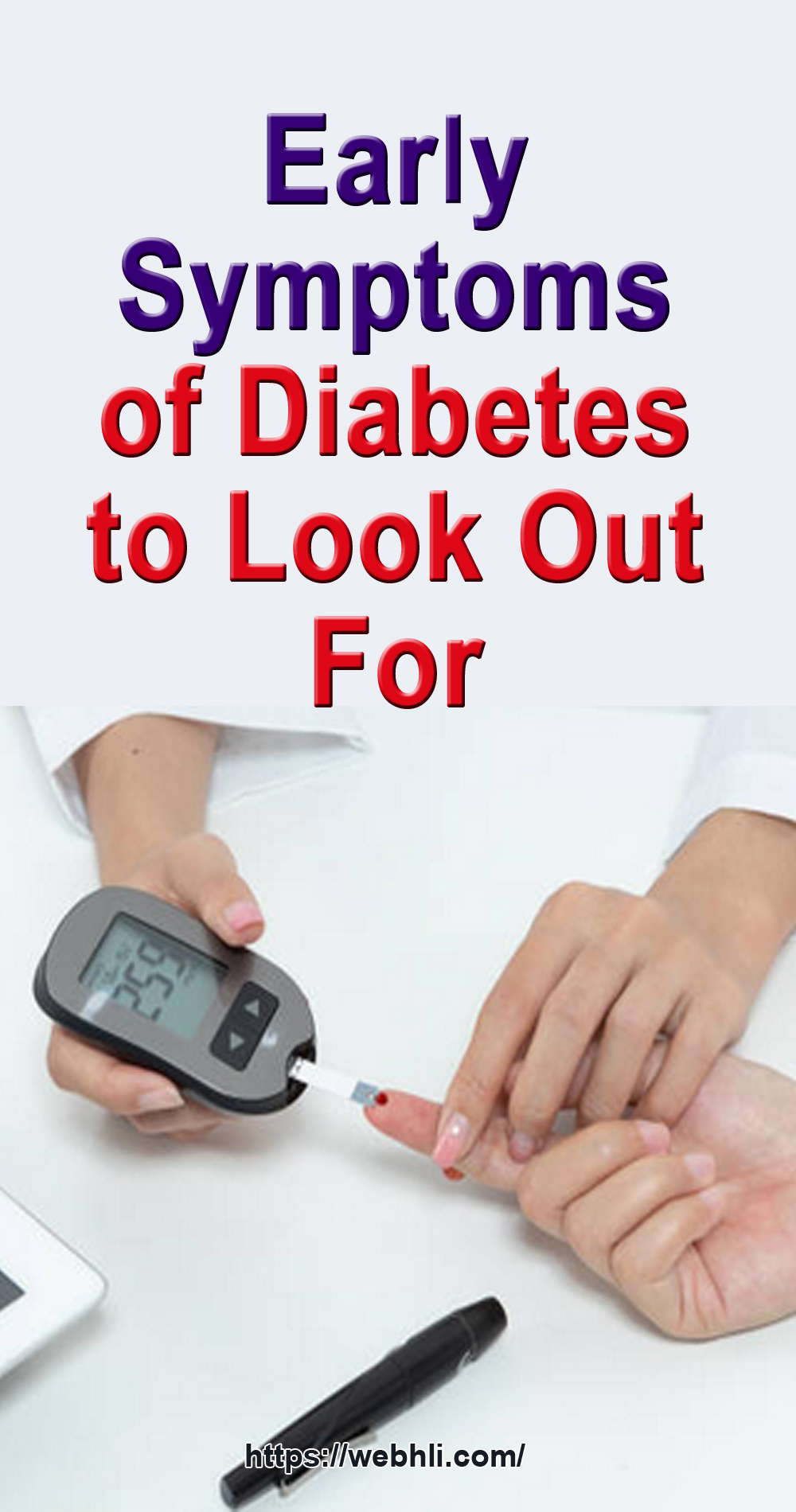 Early Symptoms of Diabetes to Look Out For | Healthy Lifestyle