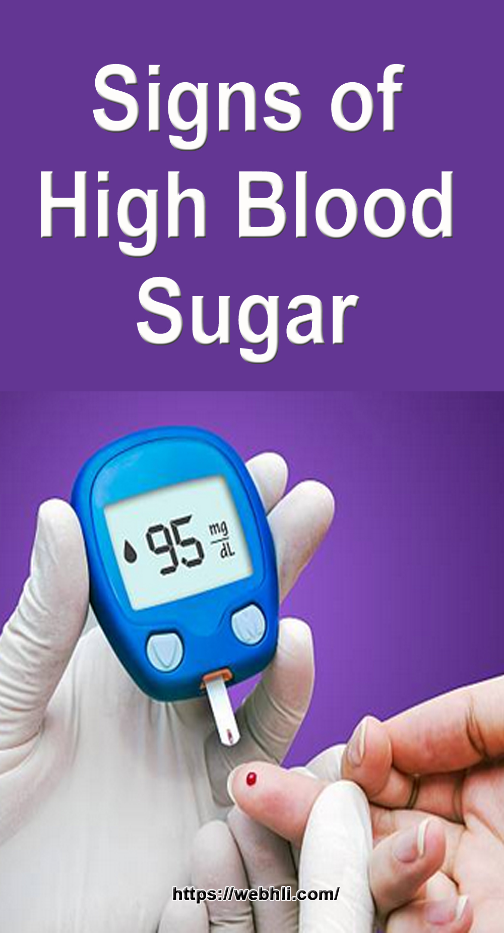 Signs of High Blood Sugar | Healthy Lifestyle