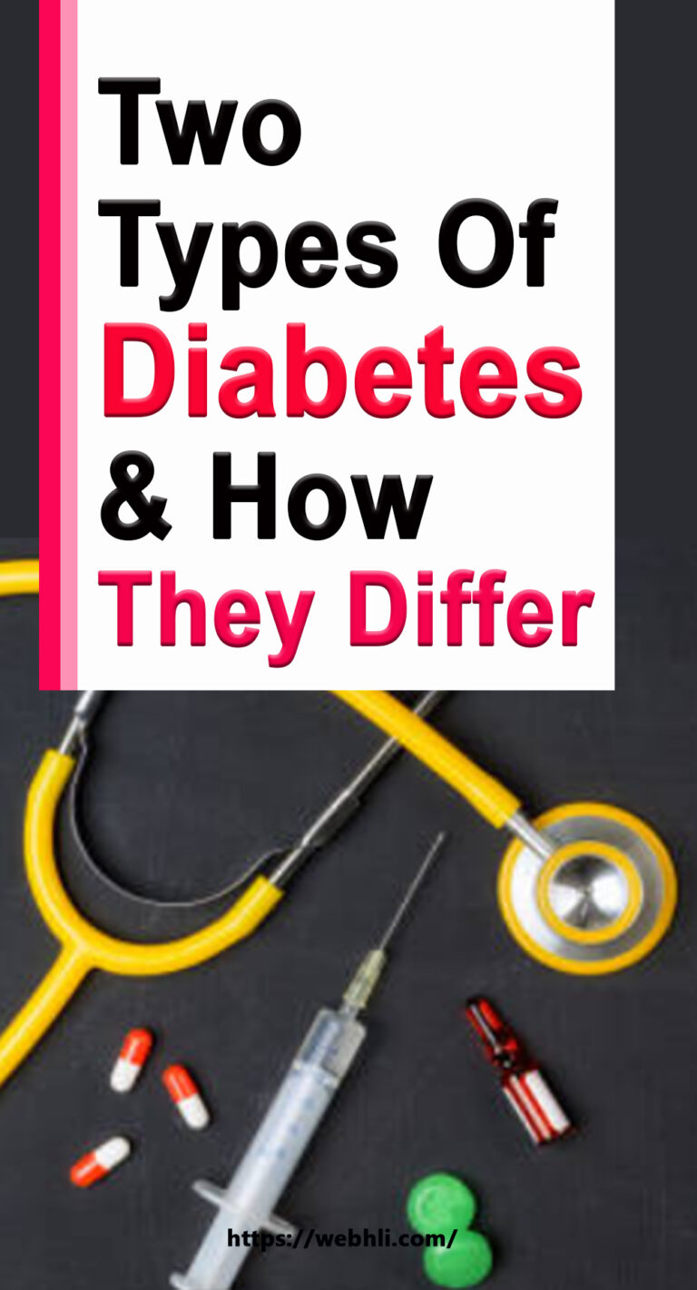 Two Types Of Diabetes & How They Differ | Healthy Lifestyle