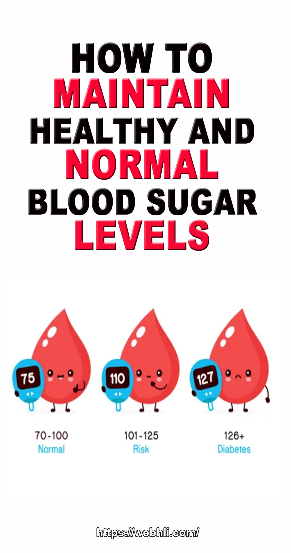 How to Maintain Healthy and Normal Blood Sugar Levels | Healthy Lifestyle